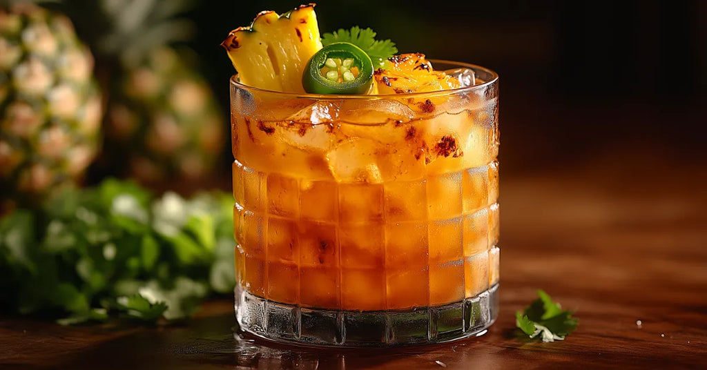 Charred Pineapple Mezcal Smash: A Smoky Sip of Oaxaca – Mezcalum