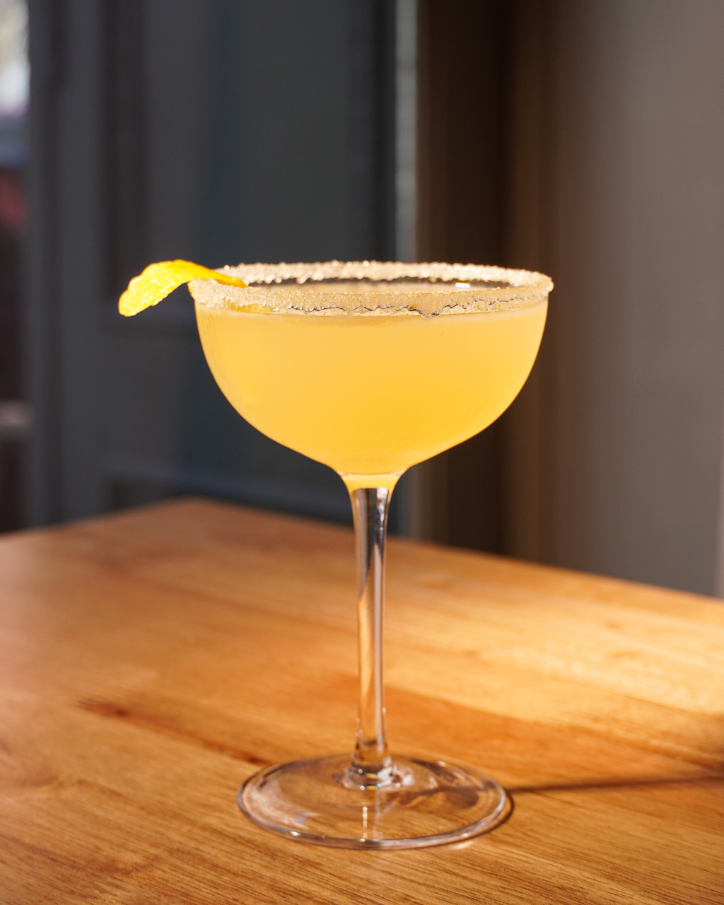 The Lemon Lane: Mezcalum's Golden Hour Cocktail
